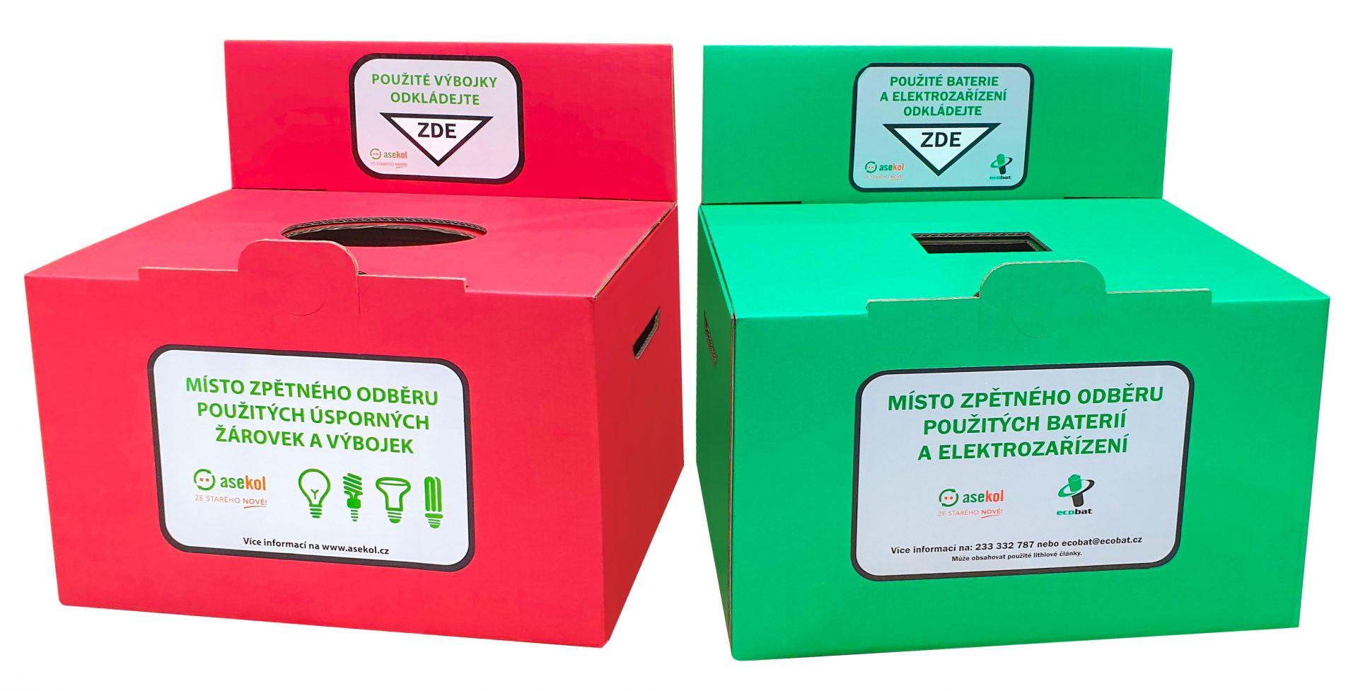 ASEKOL » Collection containers