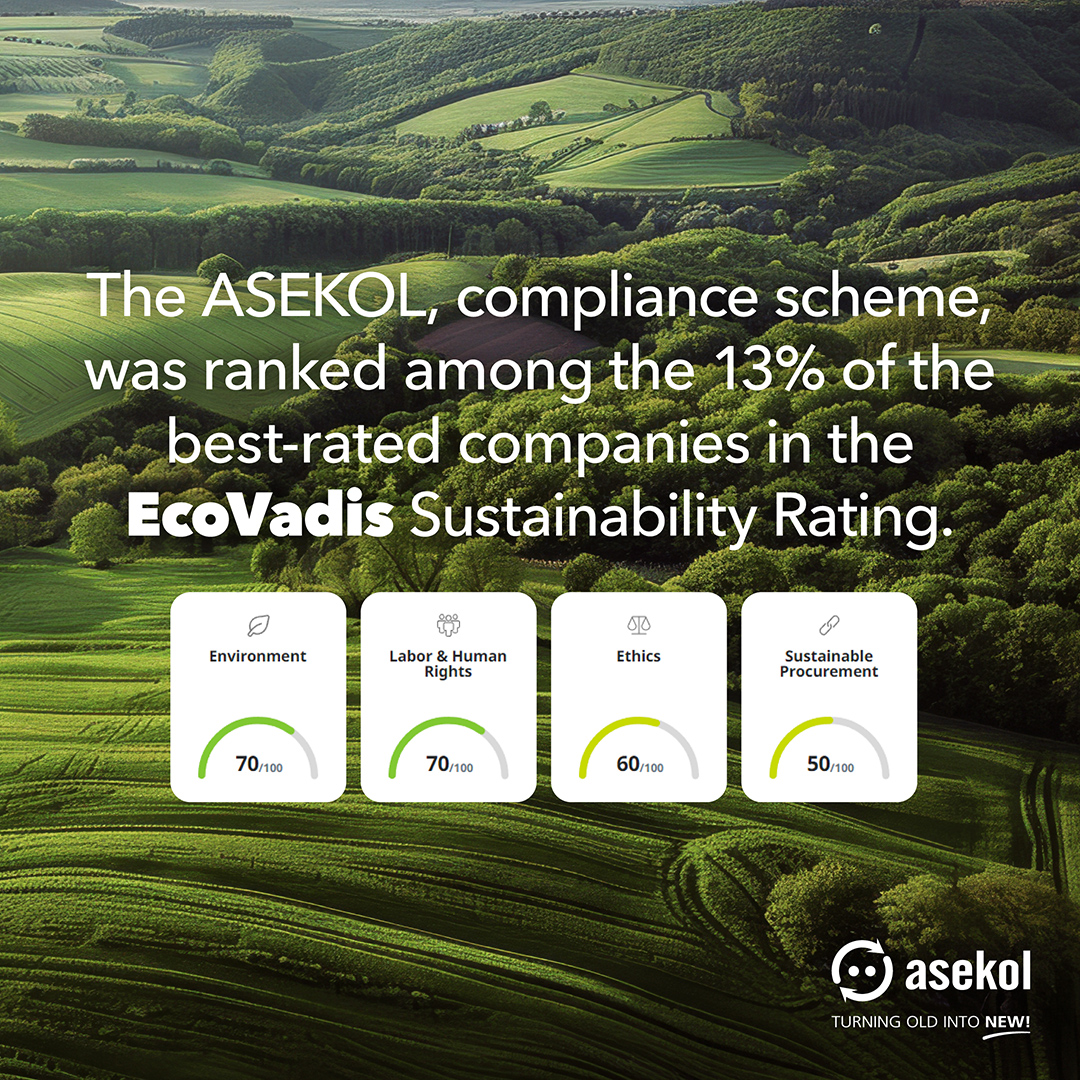 ASEKOL » ASEKOL wins a silver medal in the international EcoVadis ...